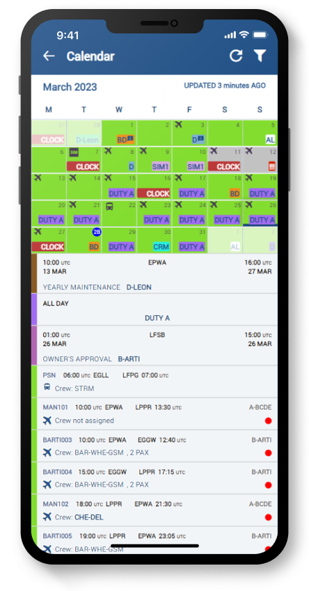 Our Apps - Airline Crew Management System